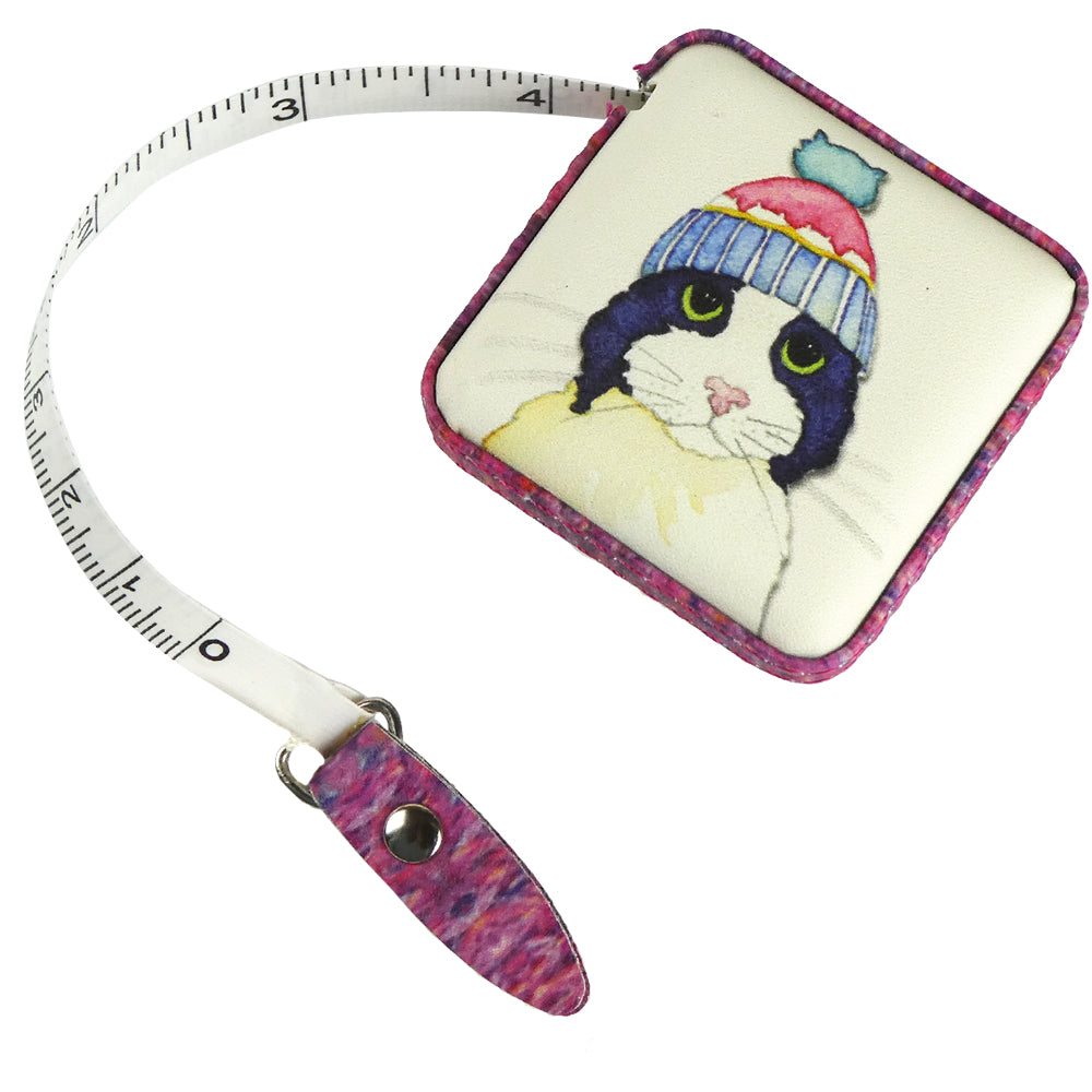 Lintmeter Kat with hats – knitkat