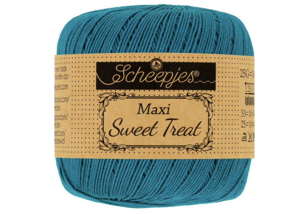 Scheepjes Maxi Sweet 400 Petrol Blue – knitkat